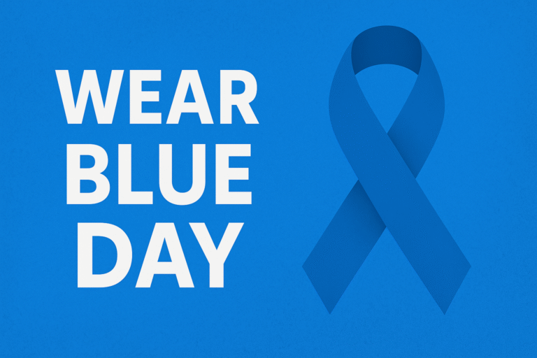 📅 Wear Blue Day 2025: The Powerful Movement Spreading Hope Across the ...