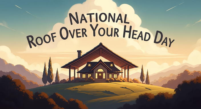 National Roof Over Your Head Day 2025 – A Grateful Reminder