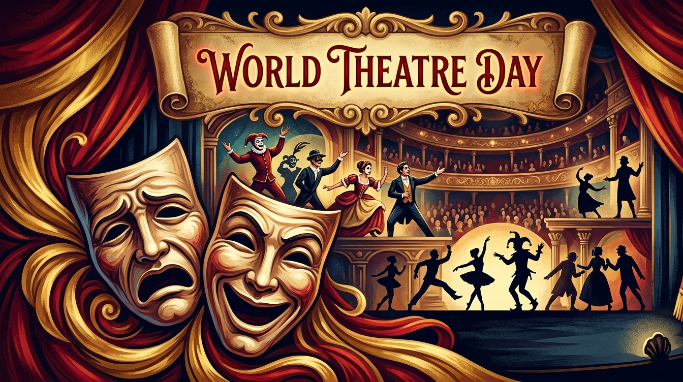 World Theatre Day 2026 - Powerful Art Lives
